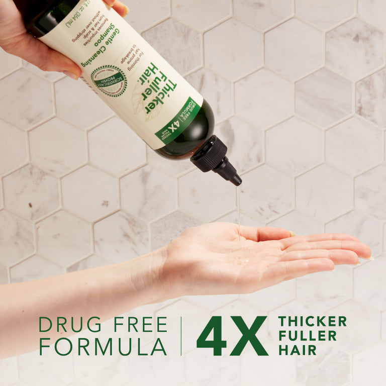 Gentle Cleansing Shampoo– Thicker Fuller Hair
